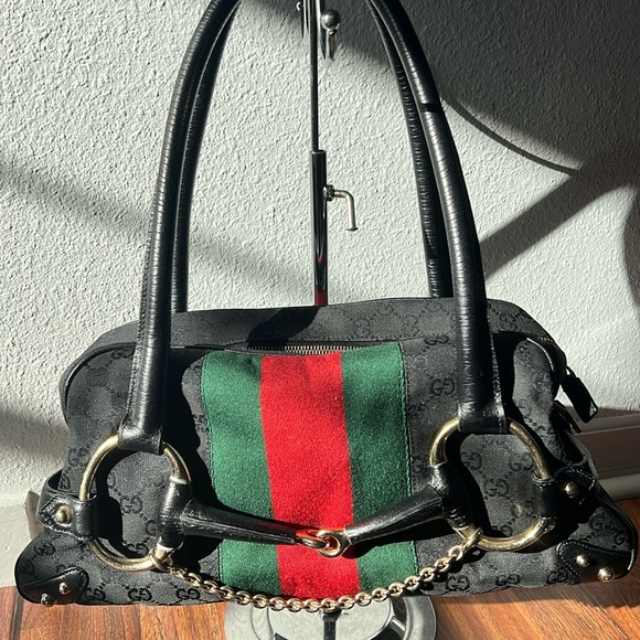 Gucci | Bags | 482 Gucci Horsebit Sherryline Shoulder Bag | Poshmark